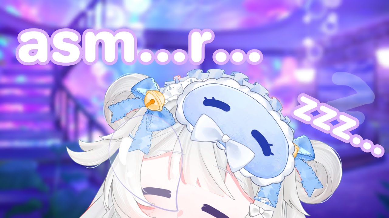 [ASMR] but she falls asleep mid-recording (Meme) (Sleep Aid?) - YouTube