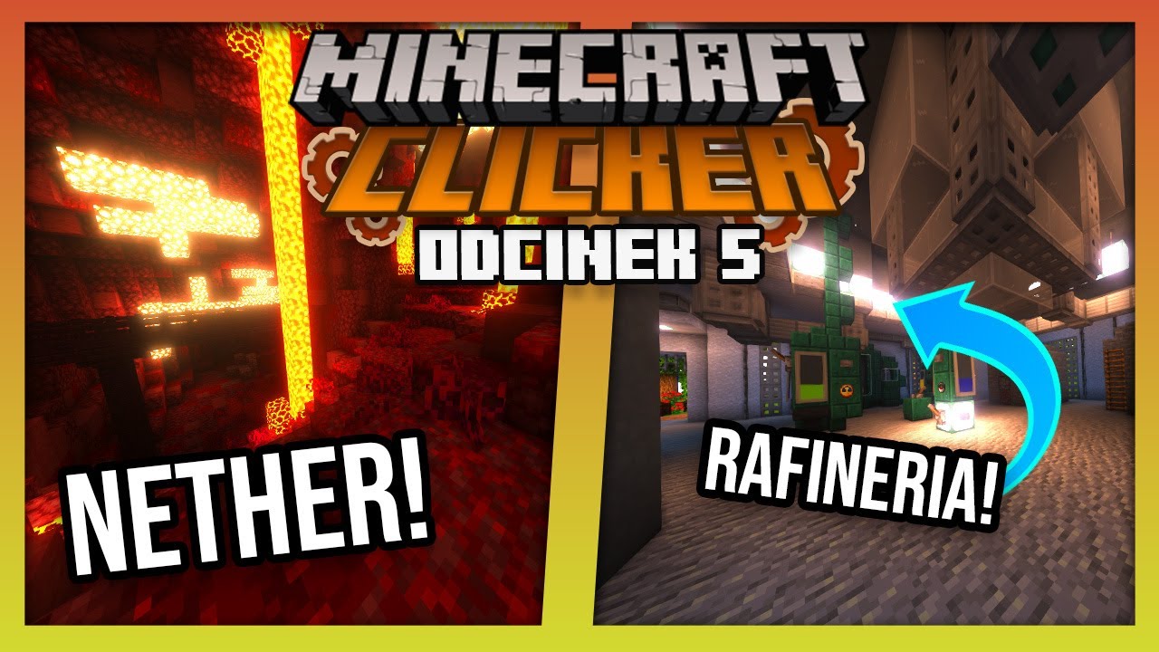 Minecraft CLICKER, ALE tworzę MASZYNY! #5 - YouTube