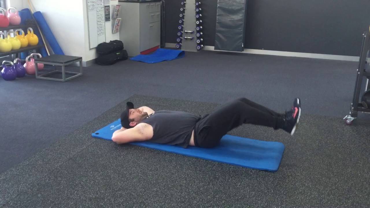 Reverse sit-ups - YouTube