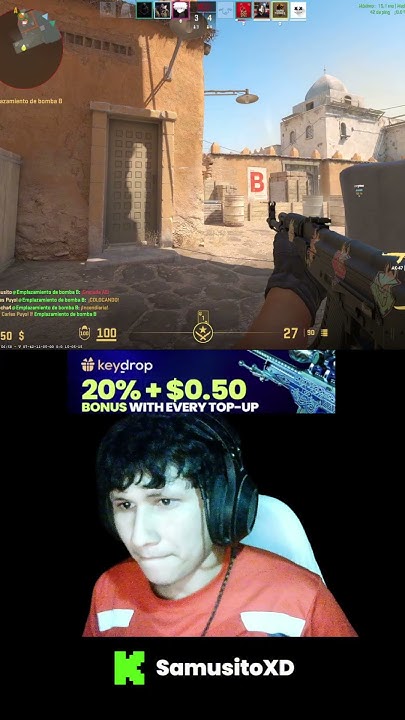 20% CODIGO SAMUSITO en #keydrop #counterstrike2 #cs2 #csgo #cs #mirage #csgoclips #stream # ...