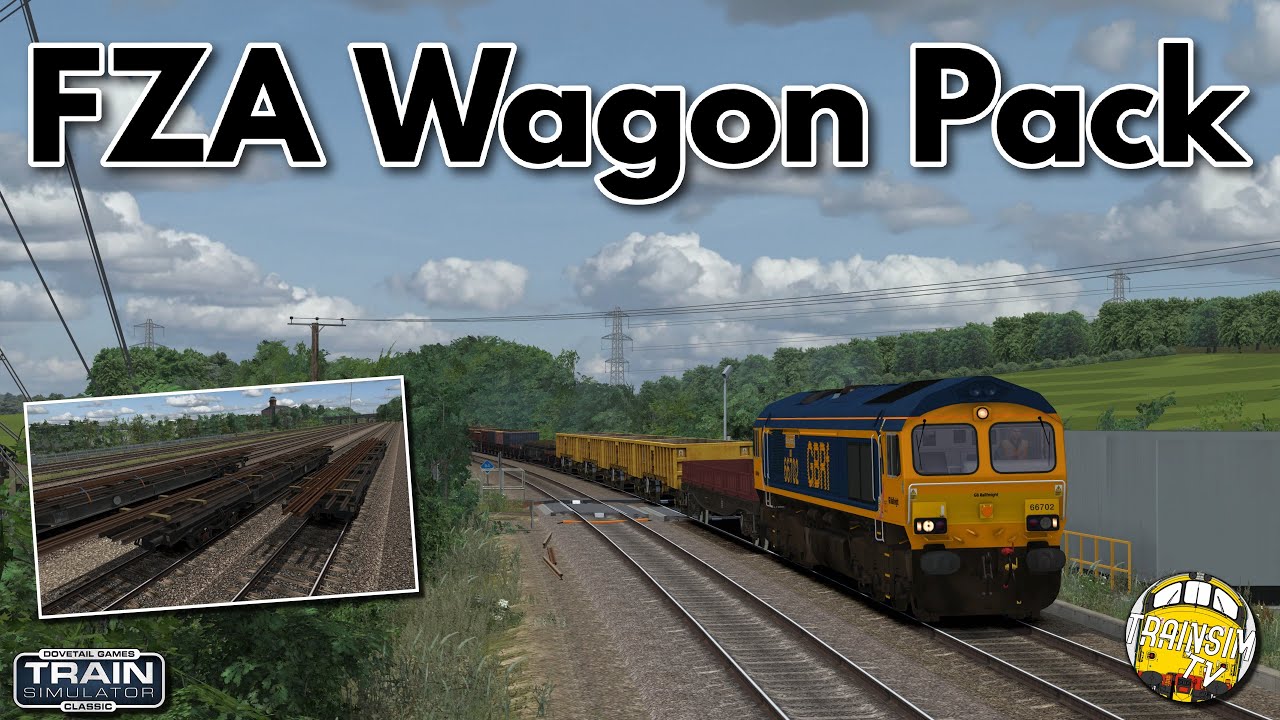 Train Simulator Classic: FZA Wagon Pack - YouTube