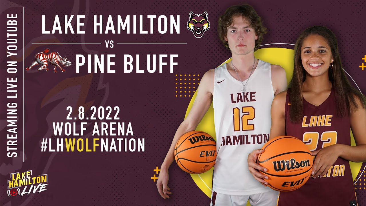 Lake Hamilton Wolves vs. Pine Bluff Zebras Varsity Basketball ...
