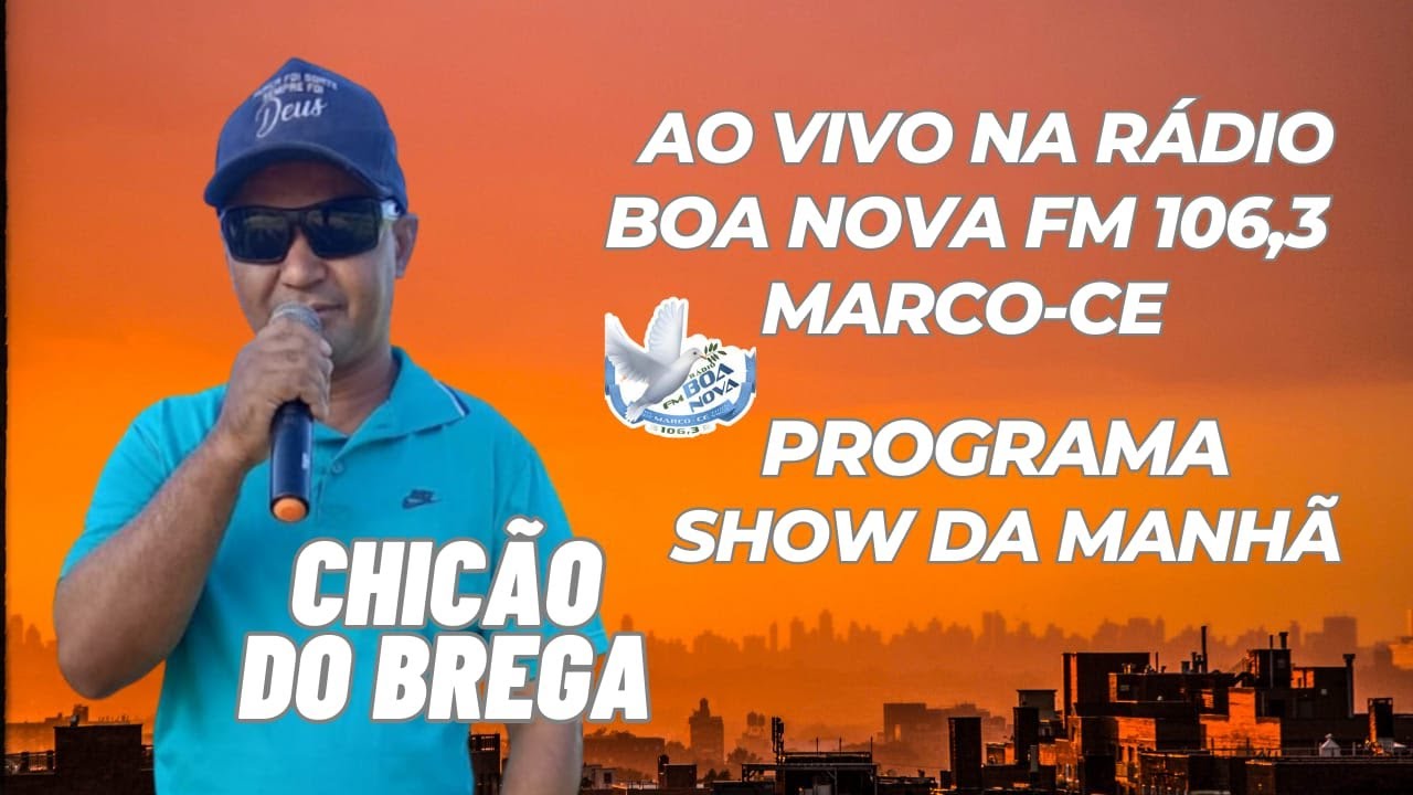 Chicão do Brega - Ao Vivo no Programa Show da Manhã - YouTube