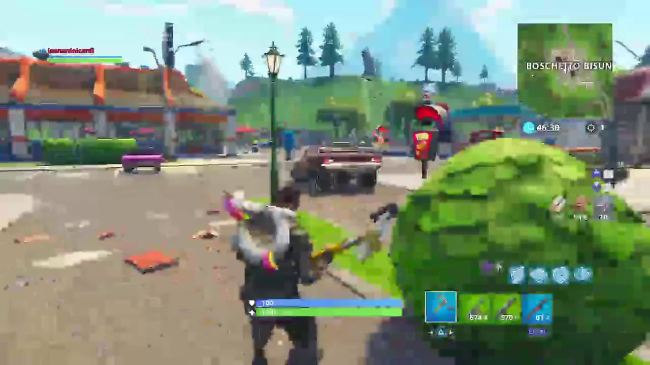 Live fortnite parco giochi - YouTube