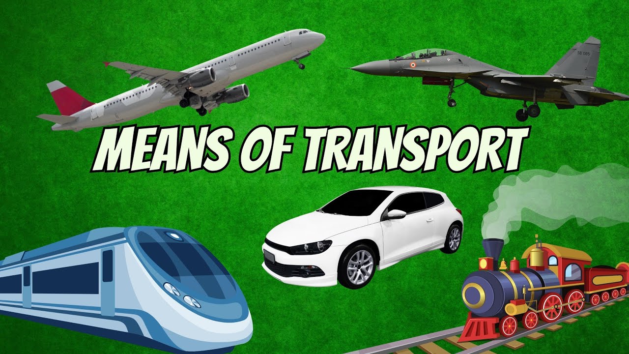 Fun Transport Learning: Cars, Trains & More! 🚗🚂 Discover Means of ...