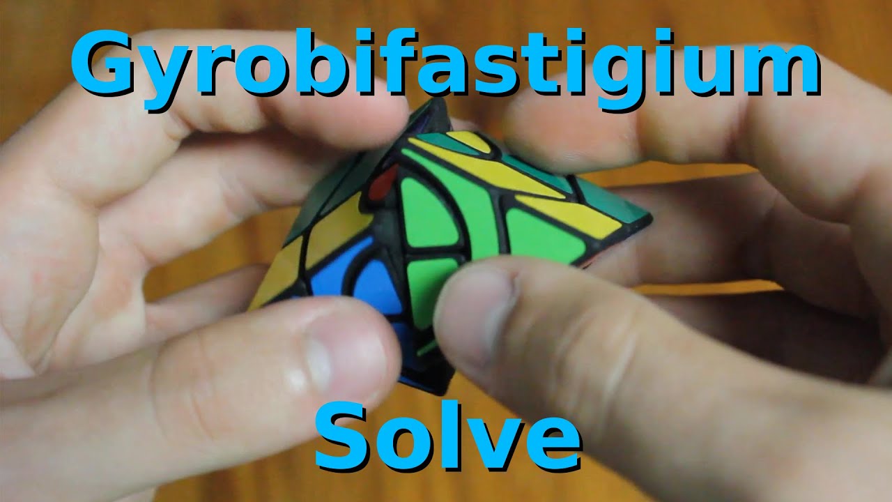 Gyrobifastigium Solve - YouTube