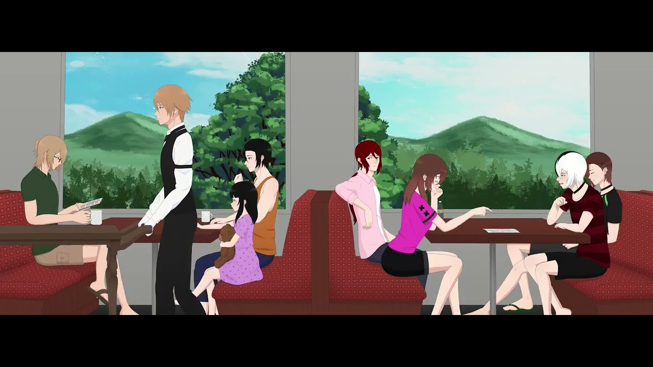OC - travel by train short animation - YouTube