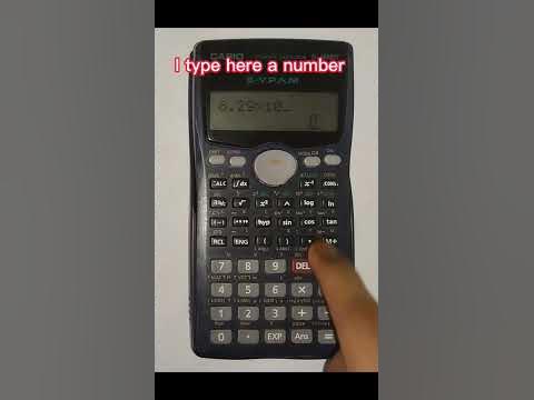 How to save a number in calculator ||FX-100Ms||Calculator trick #shorts ...