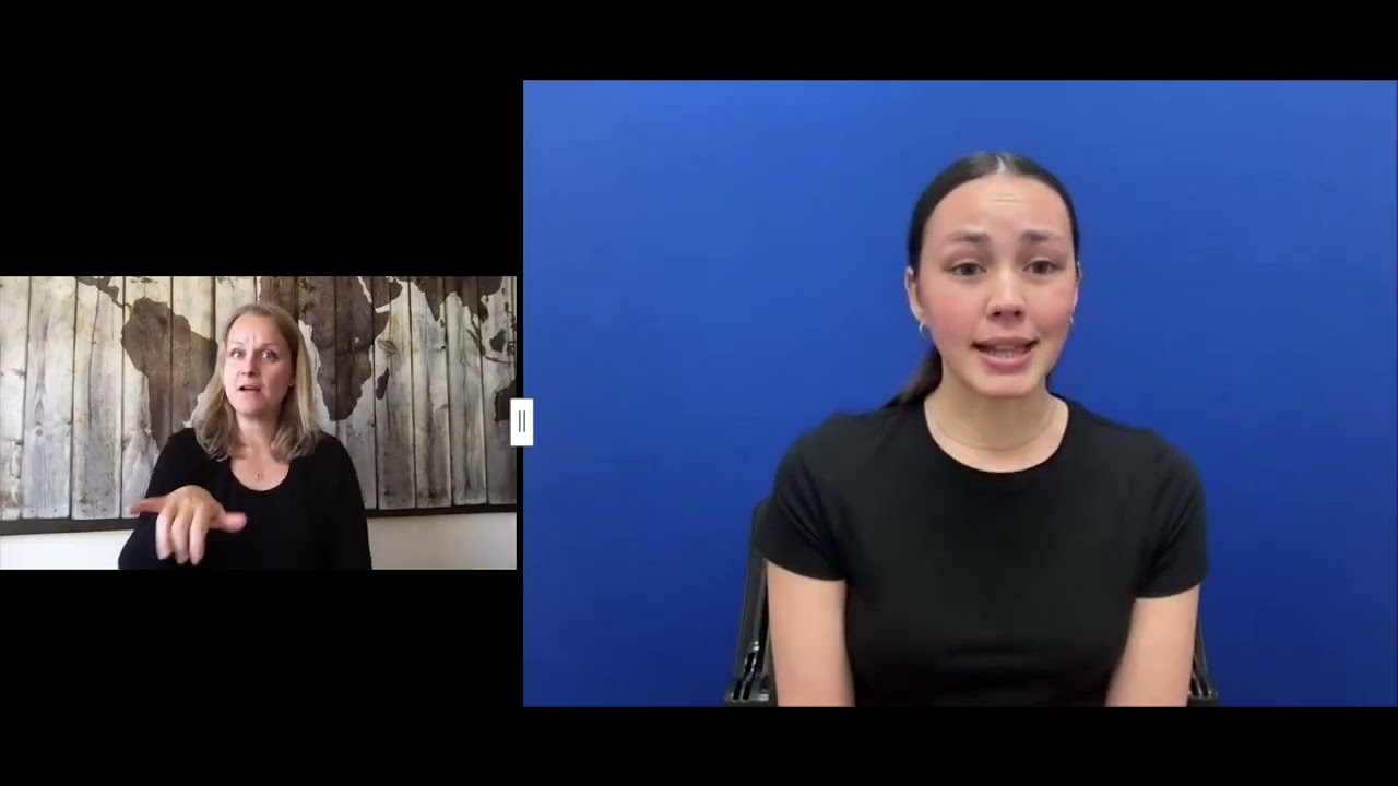 ASL to English Sample Autumn Carlson - YouTube
