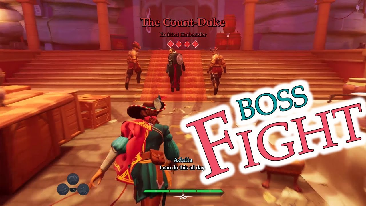 En Garde | The Count Duke Final BOSS FIGHT Combat Gameplay - YouTube