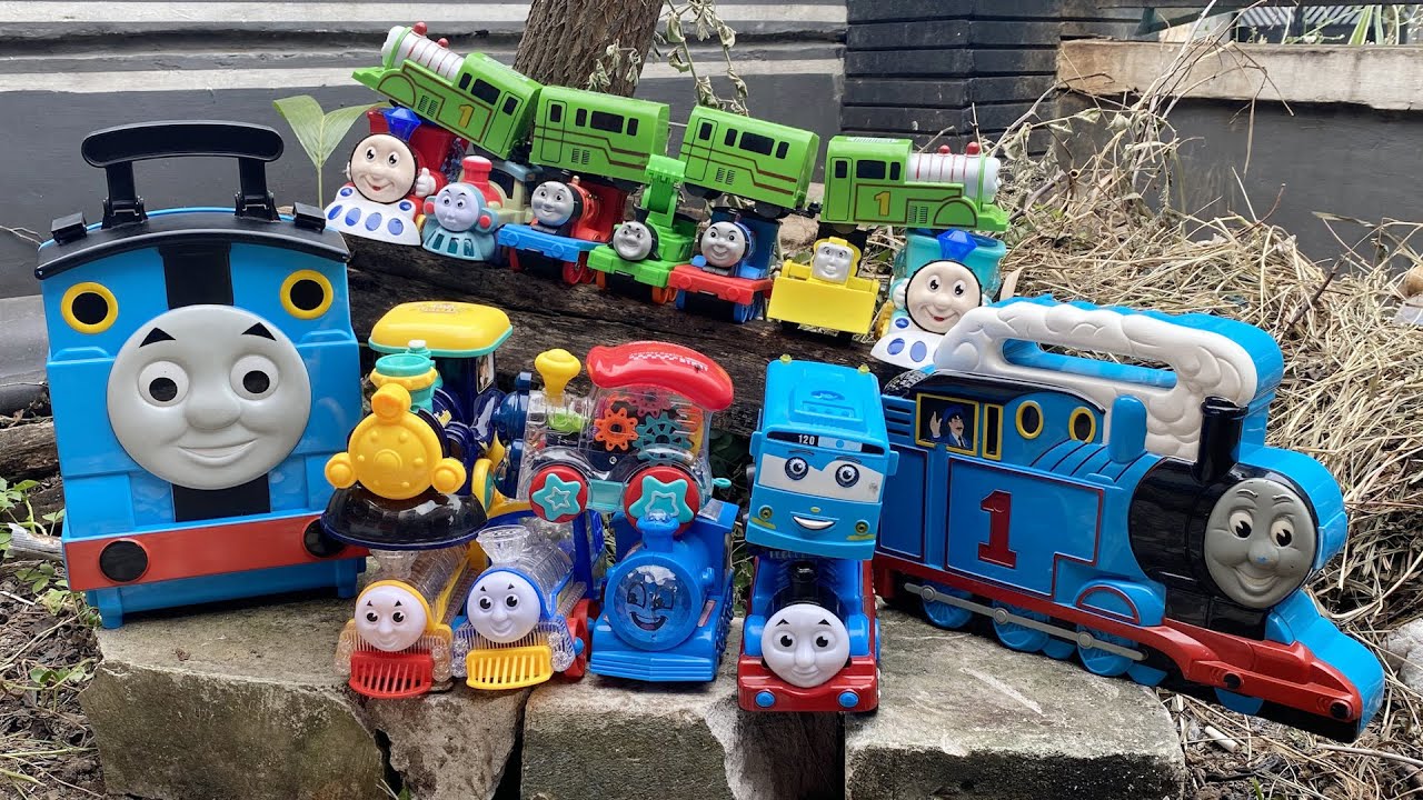 Thomas And Friends, Fun Train, Thomas Doser, Thomas Excavator, Bus Tayo ...