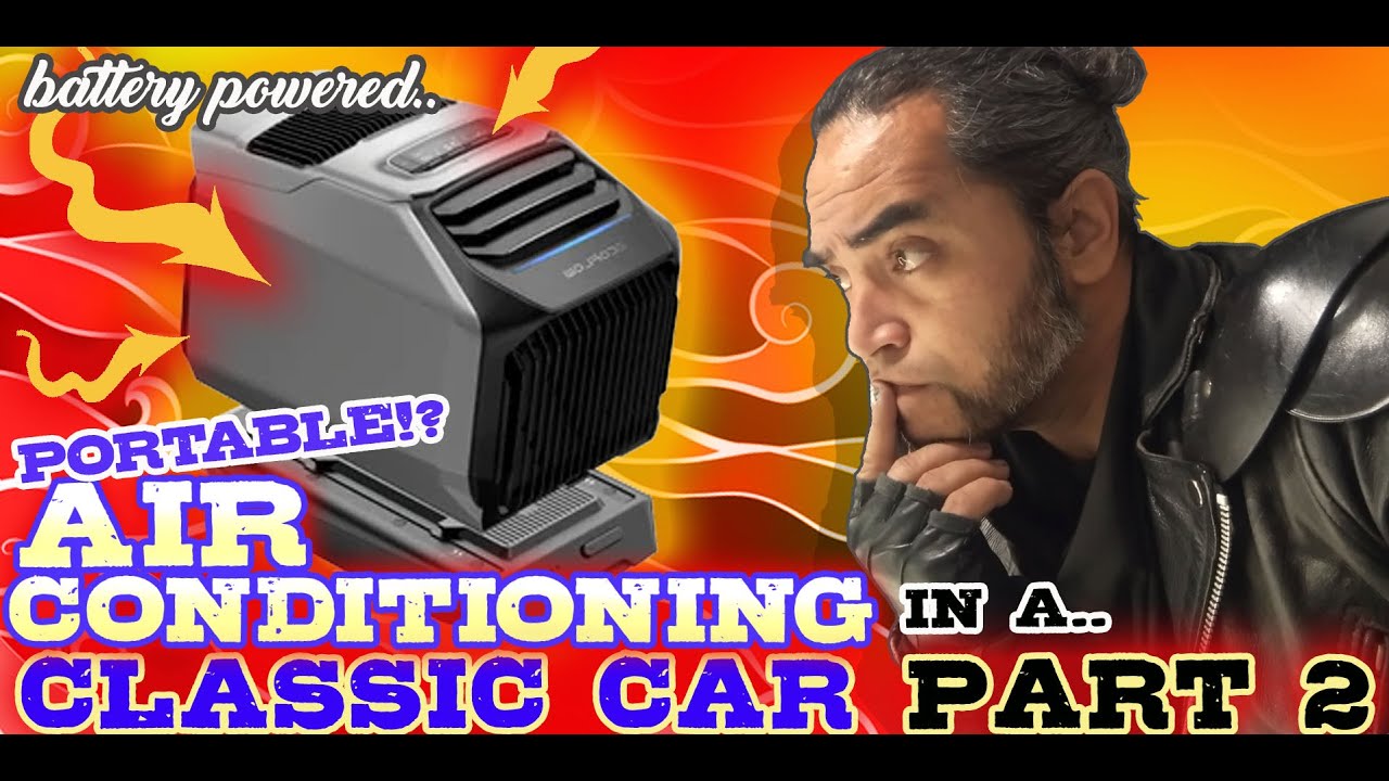 Portable AC in a Classic car PART 2!! - YouTube