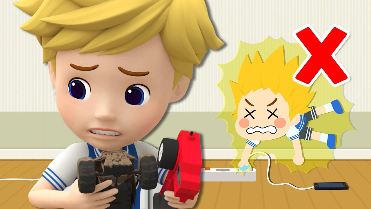 Don't Overload the Outlet│Best Daily life Safety Series🚑│Kids Cartoons ...
