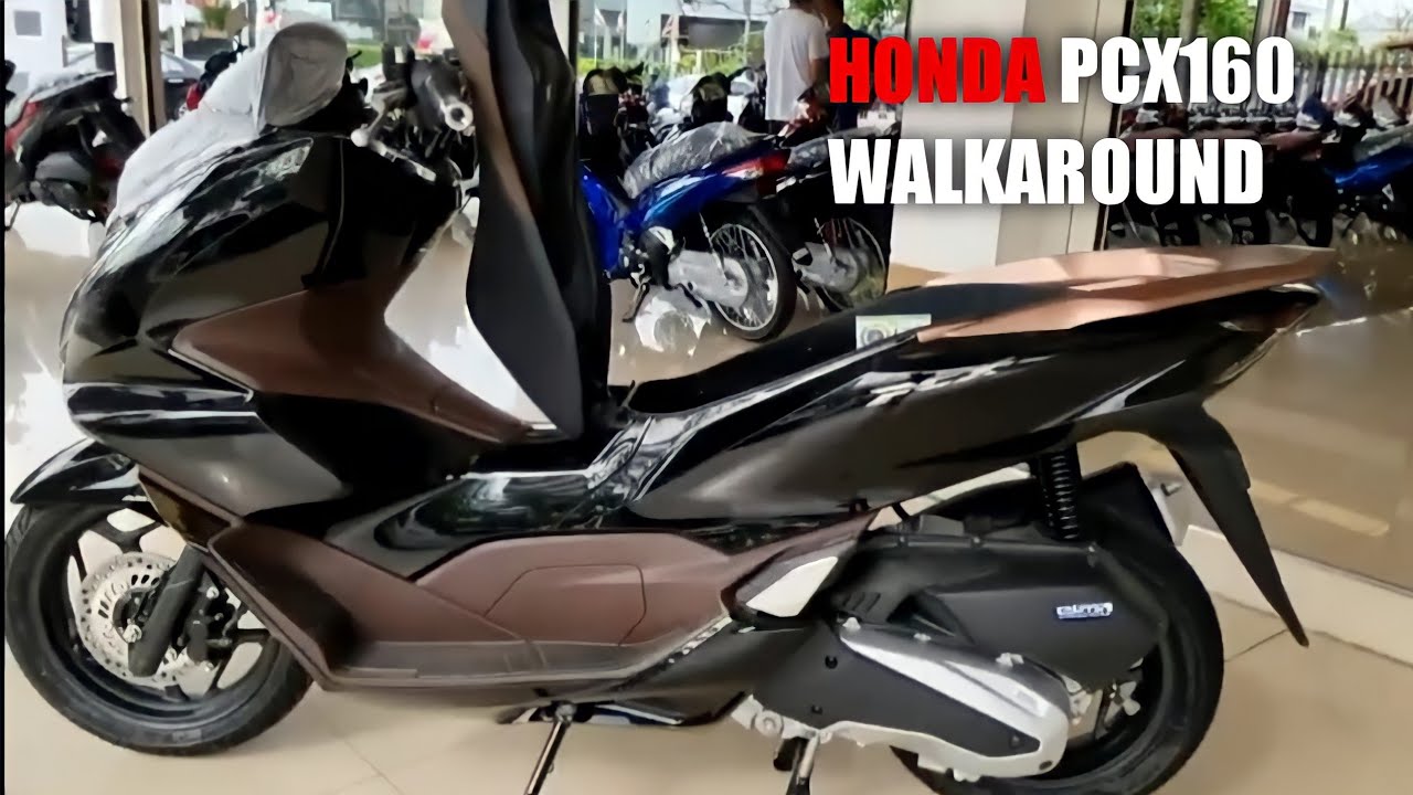 HONDA PCX 160 First Look Walkaround - YouTube