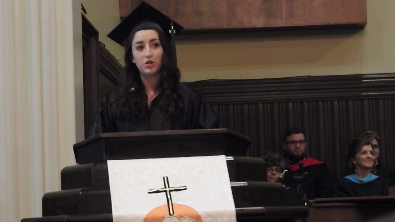DSCN2160 Courtney Franke FCS Valedictorian Speech 2018 - YouTube
