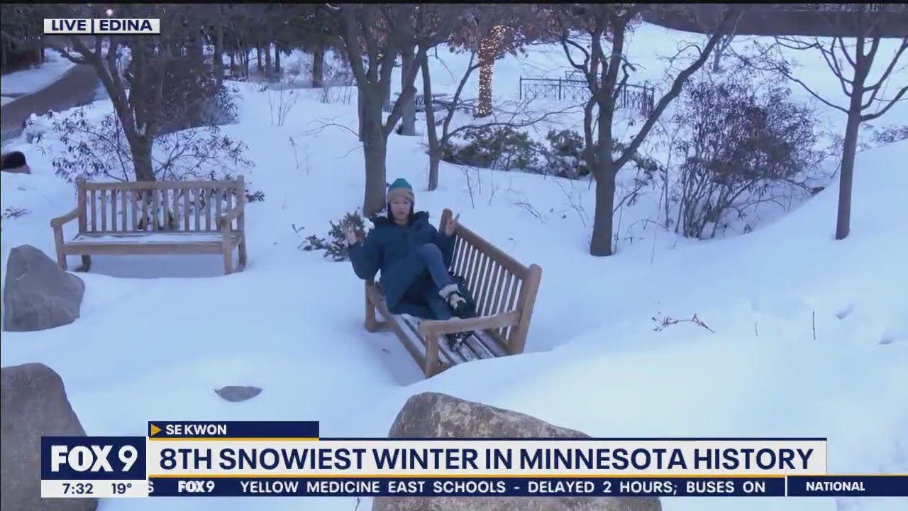 Minnesota weather: 8th snowiest winter in Minnesota history - YouTube
