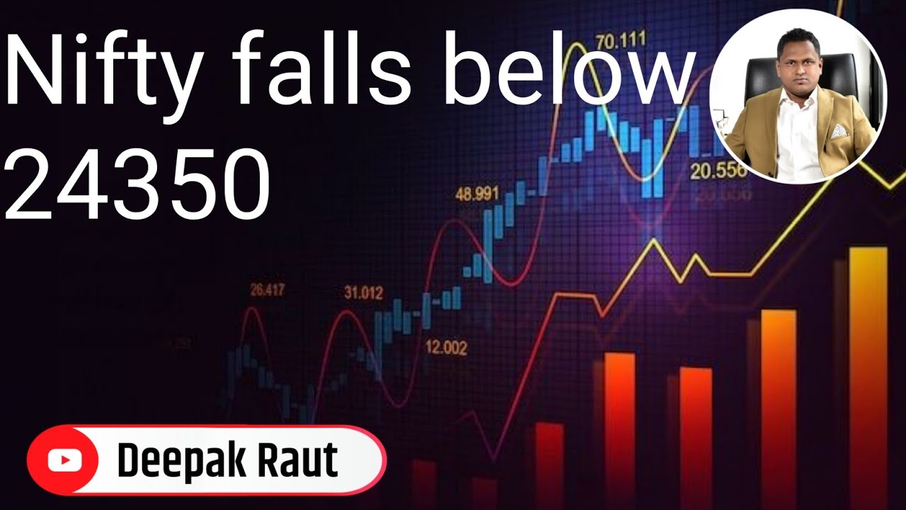 Nifty falls below 24350... Share Market Daily Updates | 17 December ...