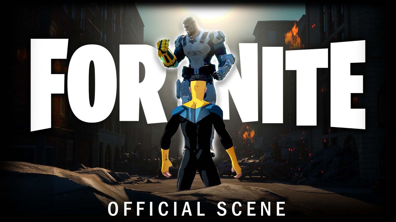 I Remade the Invincible vs. Conquest Fight | Fortnite - YouTube