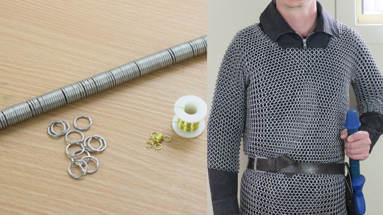 DIY JUMP RINGS FOR CHAIN MAIL YouTube diy-jump-rings-for-chain-mail-youtube