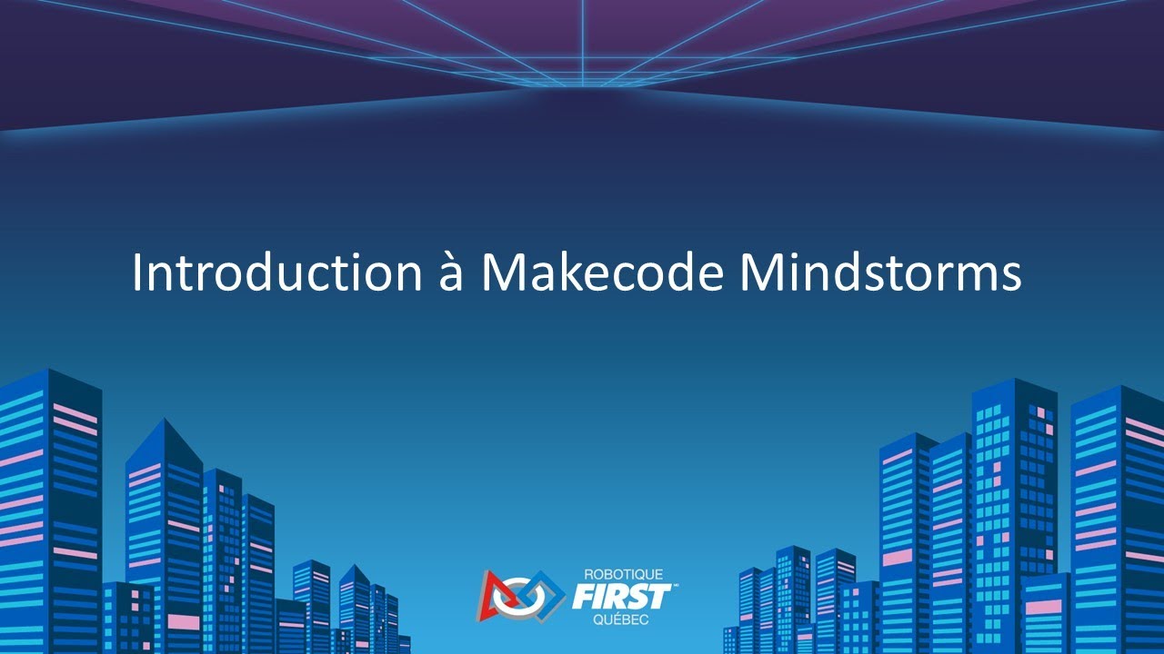 Introduction à Makecode Mindstorms (1/7) - YouTube