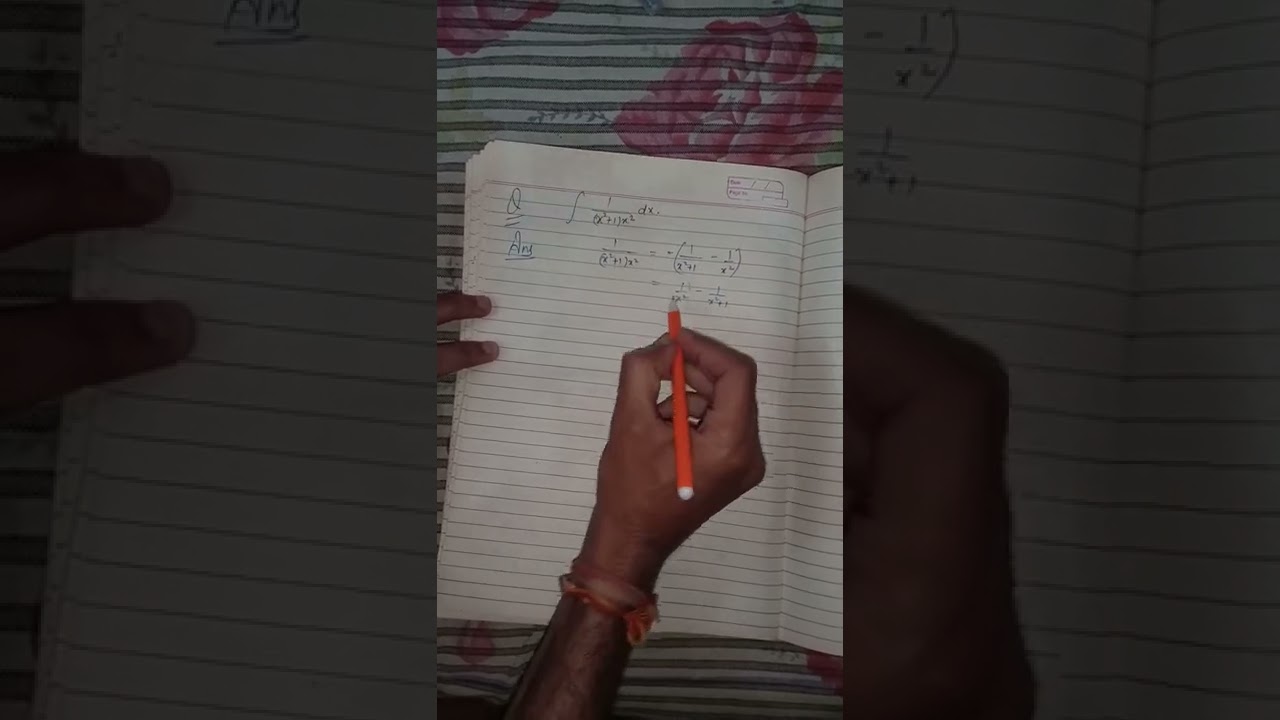 Integrate 1 x 2 x 2 1 YouTube