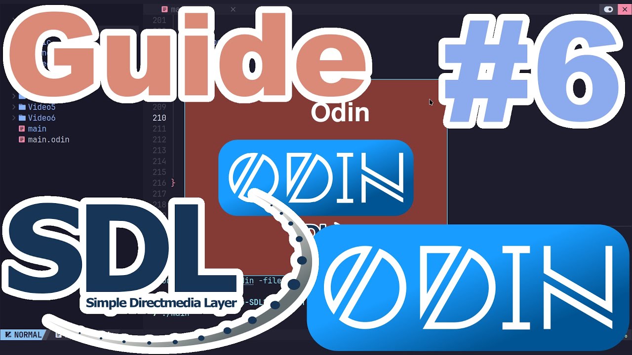 06 - Moving Text - Beginners Guide to SDL2 in Odin - YouTube