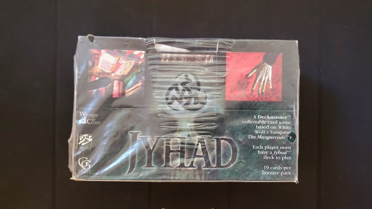 Jyhad Booster Box Opening - YouTube