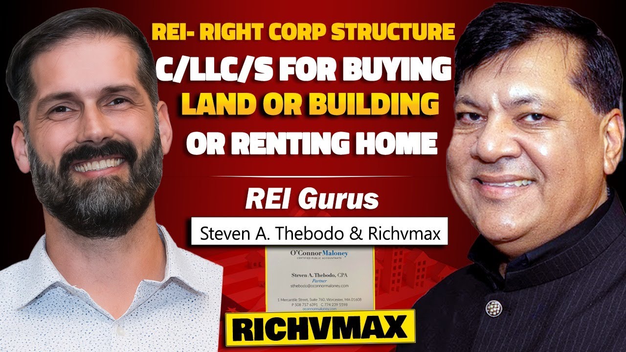 REI- Right Corp Structure C/LLC/S for Buying Land or Building or ...
