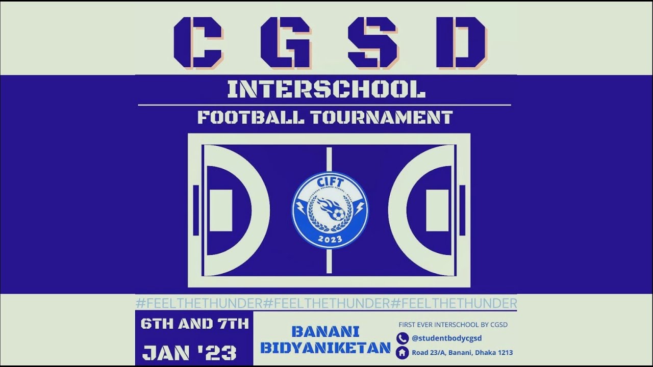 CGSD Interschool Football Tournament - YouTube