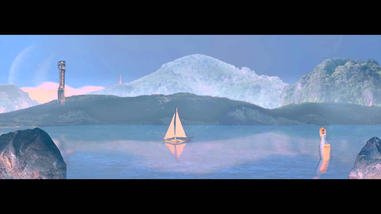 3D Landscape Camera Projection Animation - YouTube