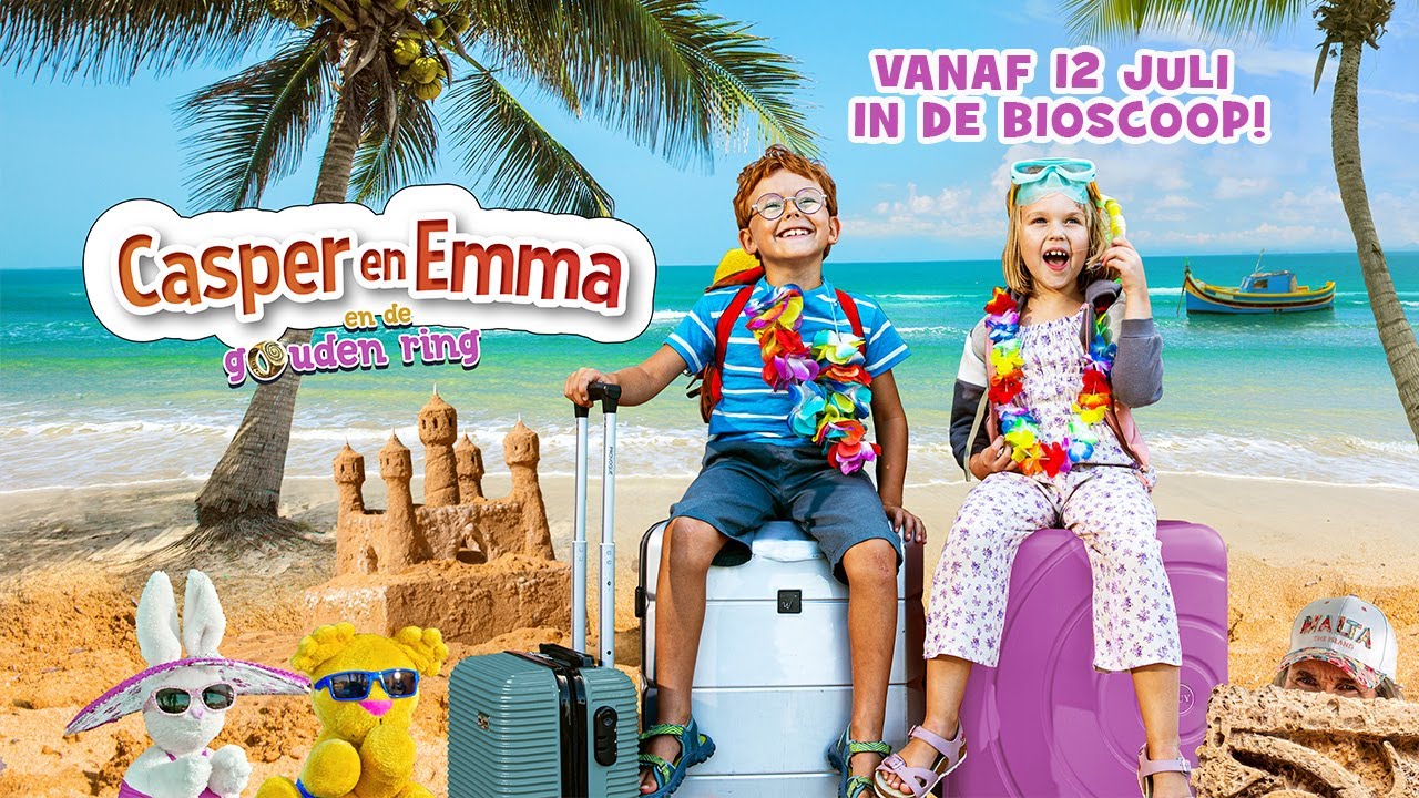 Casper en Emma en de gouden ring | Trailer ️⛱️ | 12 juli in de bioscoop 🎞️ 🎥 - YouTube