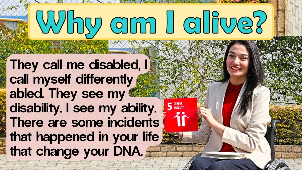 WHY AM I EVEN ALIVE? ENGLISH SPEECH | language learning course - YouTube