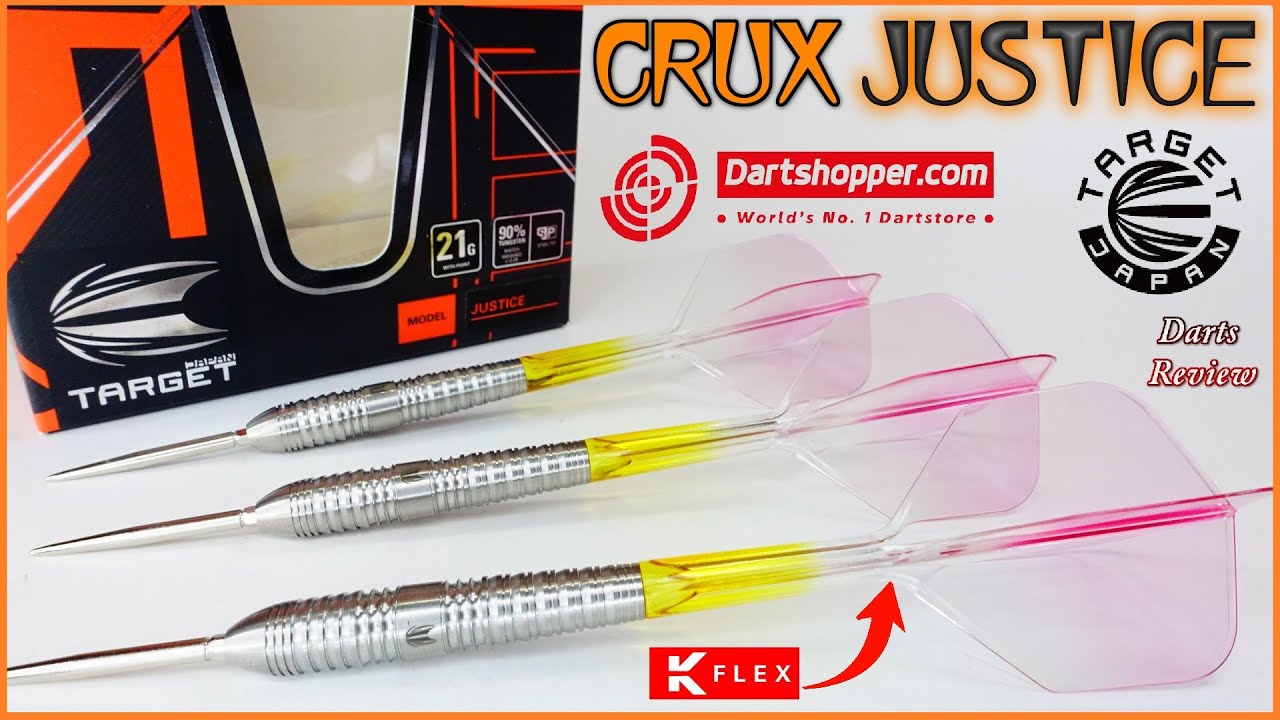 Target of Japan CRUX JUSTICE Darts Review - YouTube