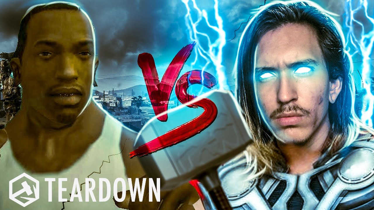 Nem o CJ supera o MARTELO DO THOR no TEARDOWN - YouTube