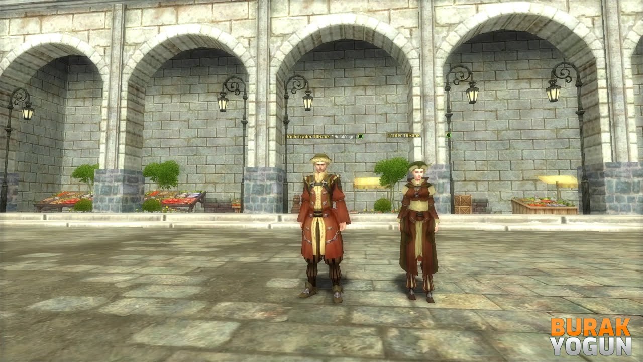 Silkroad Online - European Beginner Trader Outfits - YouTube