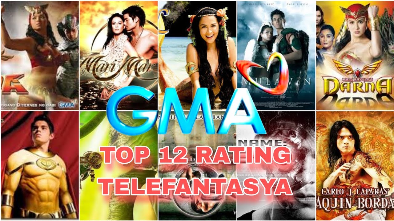 GMA TOP 12 HIGHEST RATINGS TELEFANTASYA #gma #gmatelebabad - YouTube