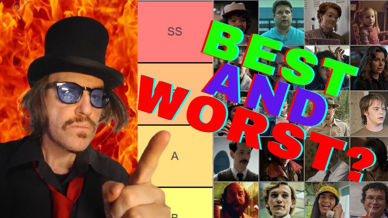 RANKING Every Stranger Things Character BEST To WORST!! - YouTube