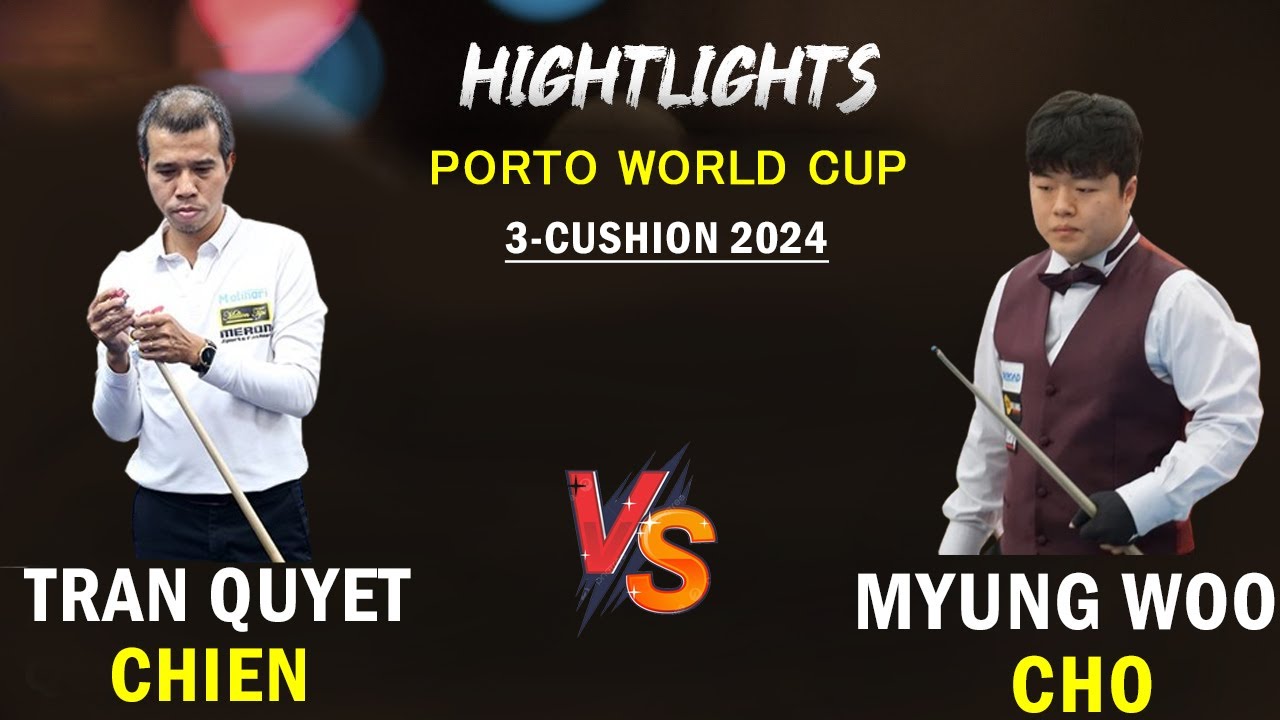 Highlights Final-16 | Myung Woo CHO vs Quyet Chien TRAN | PORTO World ...