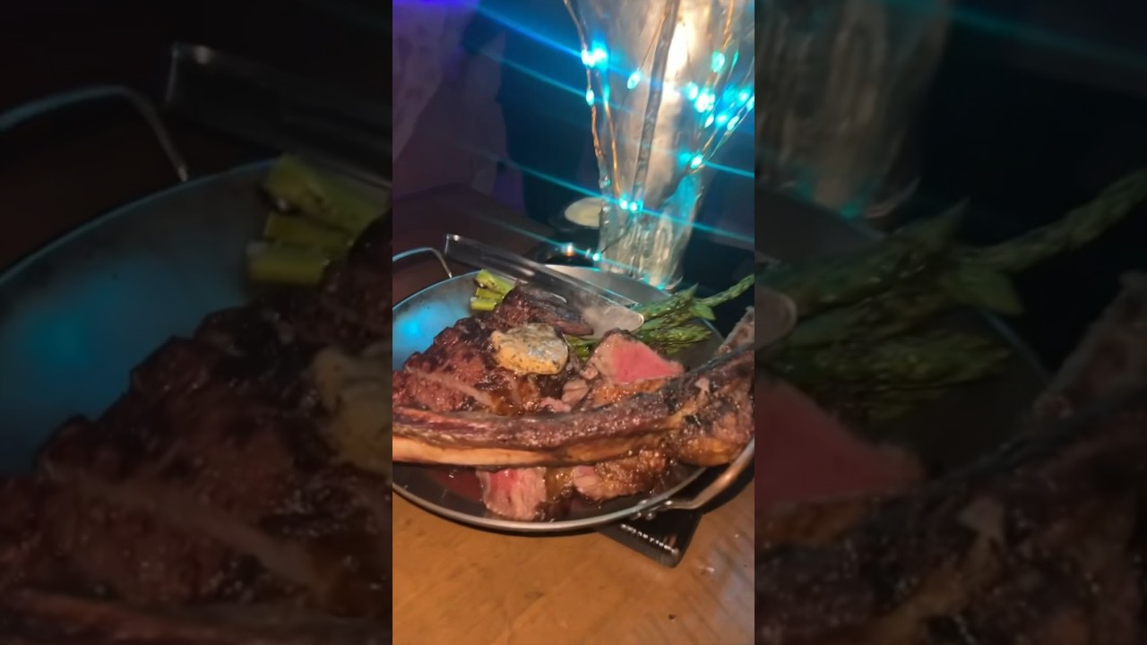 💰Ordering The Most EXPENSIVE Steak at Barton G! 48 Oz Wagyu Ribeye ...