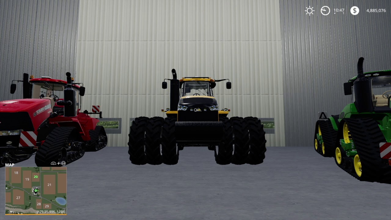 FS19 Large Tractor Review 600hp+ Pt 1 - YouTube
