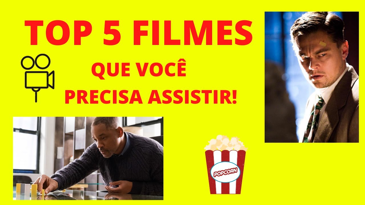 TOP 5 FILMES que você PRECISA ASSISTIR! - YouTube