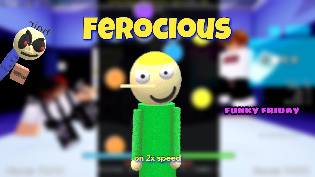 Playing the longest song on Funky Friday on 2x speed (Ferocious / Funky ...