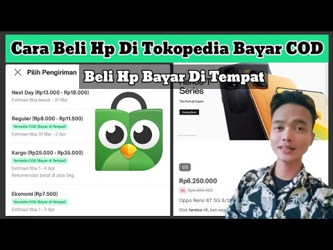 Cara Beli Hp Di Tokopedia Bayar COD ( Beli Hp Bayar Di Tempat Via Tokopedia ) - YouTube
