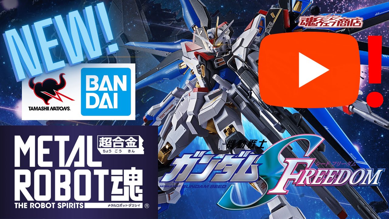 NEW! STRIKE FREEDOM TYPE II GUNDAM!! METAL ROBOT SPIRITS ＜SIDE MS ...