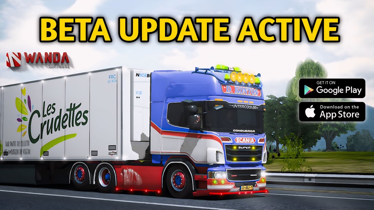 🚚Beta Active Update! Time to Update in Truckers of Europe 3 by Wanda ...