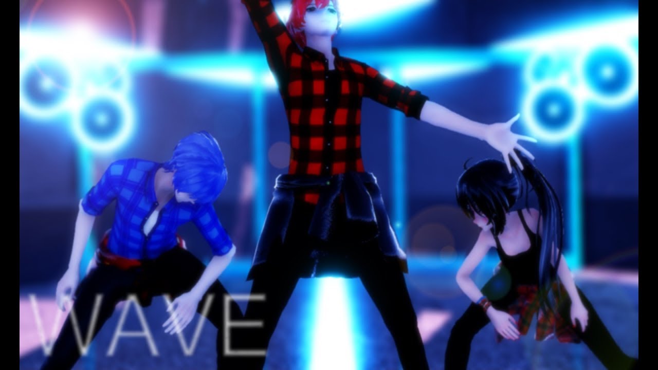 【MMD】Wave - Dance Cover (motion DL) - YouTube