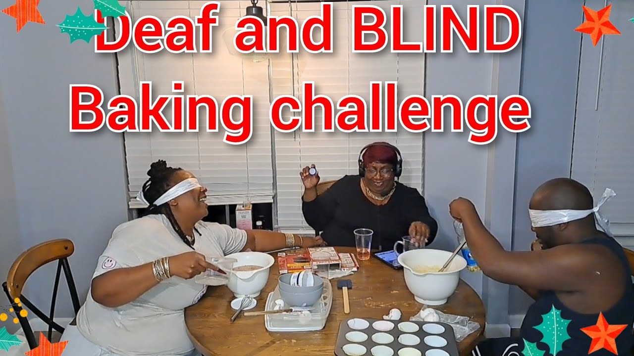 DEAF & BLIND BAKING CAKES| MUST WATCH vlogmas 25 - YouTube