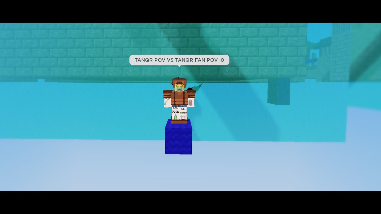WHAT TANQR SEES VS WHAT TANQR FANS SEE! 😂 (Roblox Bedwars) - YouTube