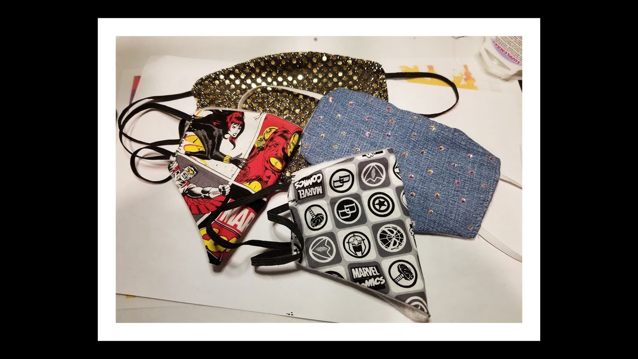 DIY face mask - easy and cheap - YouTube