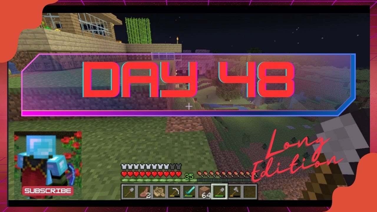 Minecraft | Day in the life series | Day 48 - YouTube